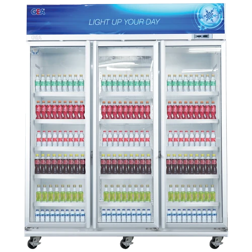 GEA EXPO-1300AH/CN, Showcase Chiller GEA 3 Pintu Kapasitas 1300 Liter ...