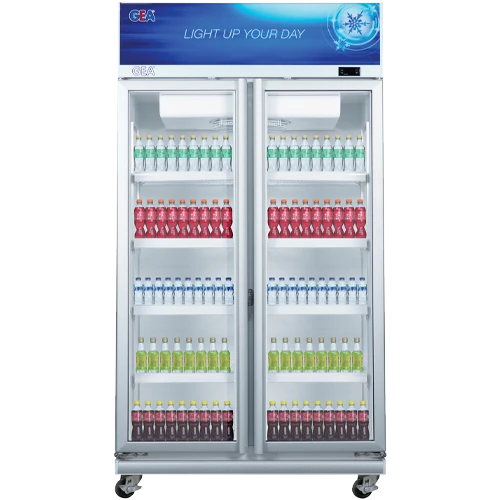 GEA EXPO-800AH/CN, Showcase Chiller GEA 2 Pintu Kapasitas 800 Liter ...