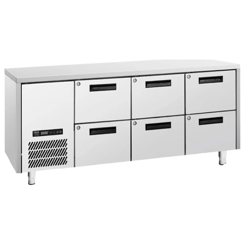 GEA M-RW6T3NNN, Stainless Steel Under Counter Chiller: Drawer Series ...